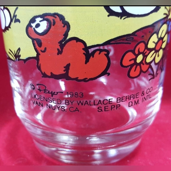 peyo | Dining | Clumsy Smurf Hardees 2 Ounce Glass Brand New 1983 ...